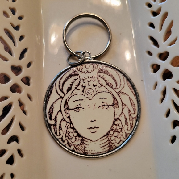 Other | Vintage Medusa Keychain | Poshmark